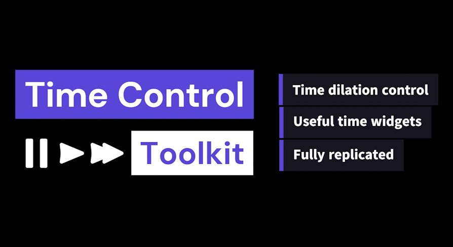 Time Control Toolkit, 카테고리 블루프린트 - UE 마켓플레이스