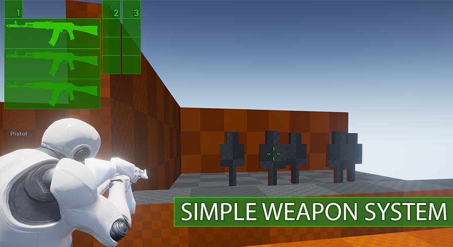 Simple Weapon System 2.0 in Blueprints - UE Marketplace