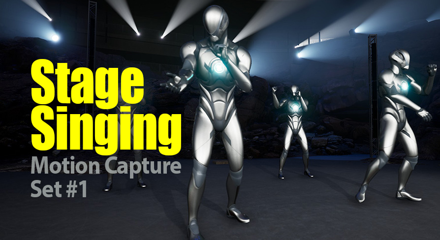 Singing Performance - Animation Set #1 in Animations - UE Marketplace