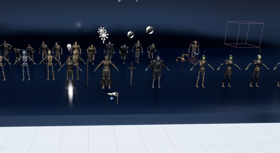 Skeleton Collection in Characters - UE Marketplace