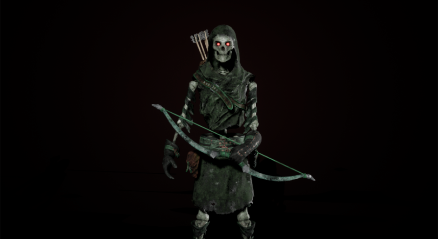 Skeleton archer in Characters - UE Marketplace