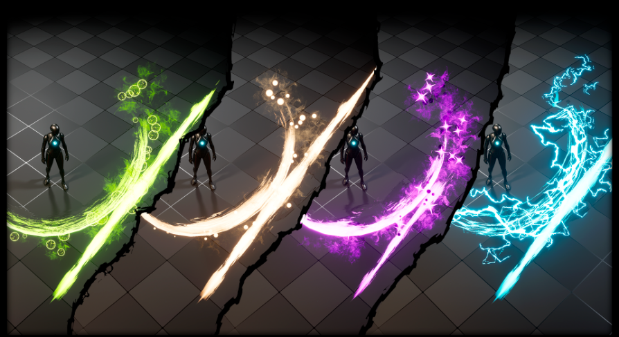 Magic Slash Niagara in Visual Effects - UE Marketplace