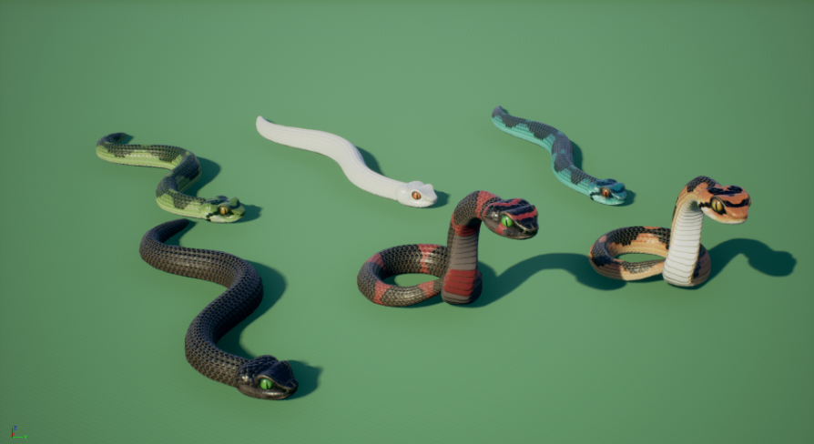 Snake in Characters - UE Marketplace