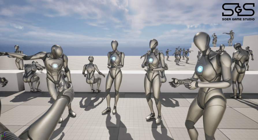 Social Animations Bundle 2：アニメーション - UE マーケットプレイス