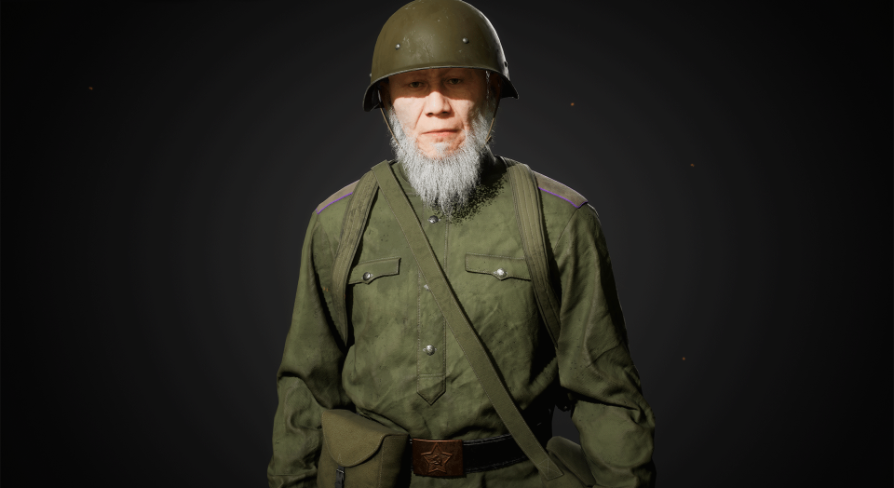 在角色创建的Soviet Soldier - 虚幻引擎商城