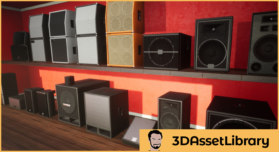 Speakers Vol 1 in Props - UE Marketplace