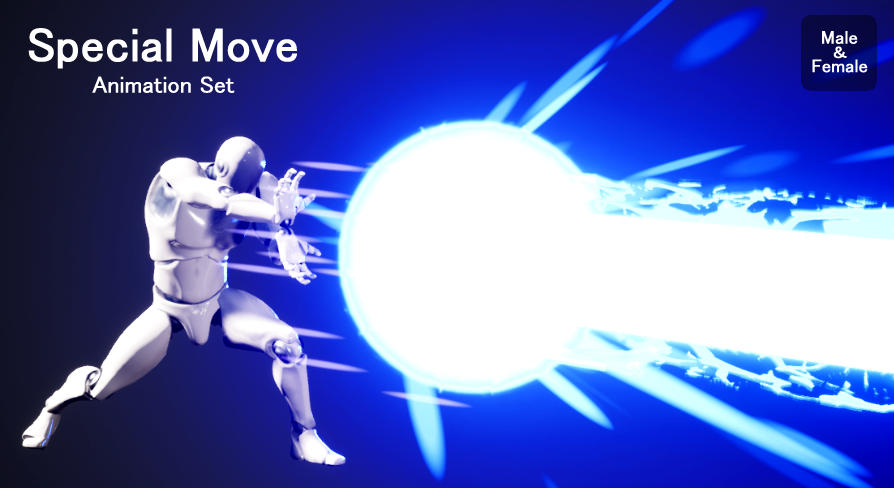 Special Move Animations in Animations - UE Marketplace