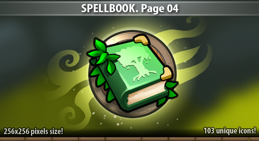 SpellBook. Page 04：2Dアセット - UE マーケットプレイス