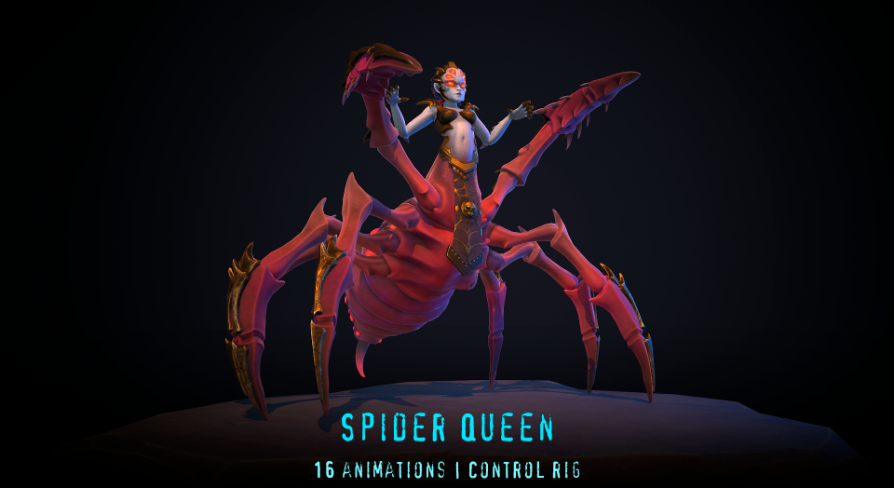 Spider Queen：キャラクター - UE マーケットプレイス