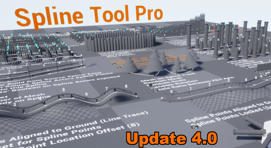 Spline Tool Pro in Blueprints - UE Marketplace