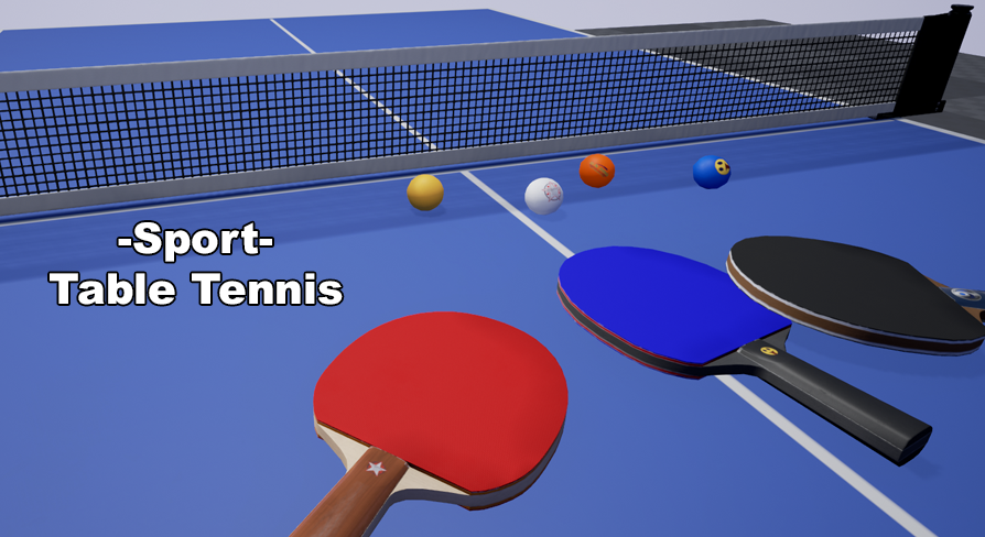 Sport Table Tennis In Props UE Marketplace, 46% OFF