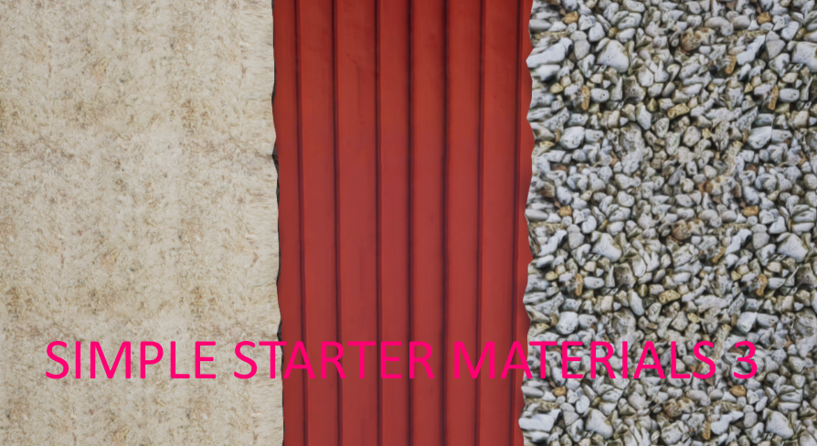 Starter Materials 3 in Materials - UE Marketplace