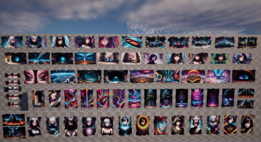 Stickers Decals 60+ in Materials - UE Marketplace