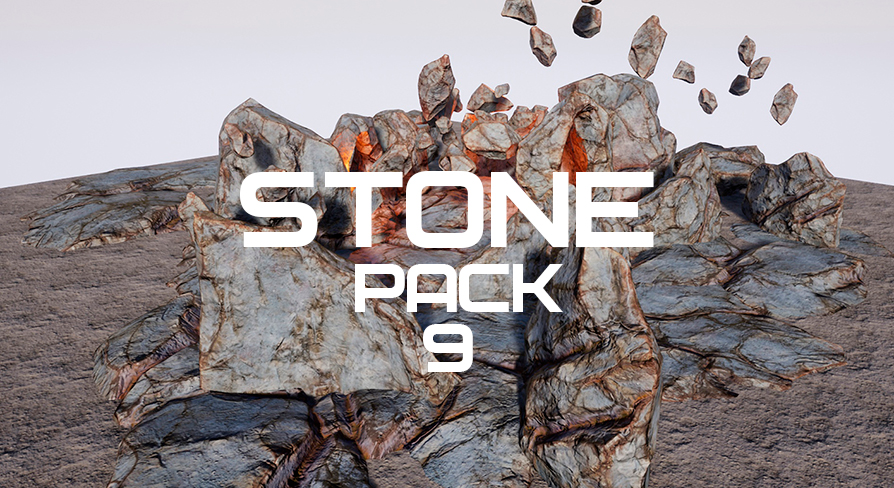Stone Pack 9, 카테고리 배경 - UE 마켓플레이스