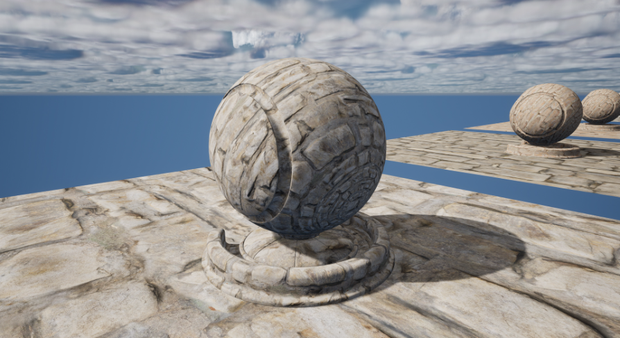 Stone Wall Material Pack 6 in Materials - UE Marketplace