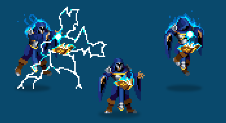 Storm Mage - Pixel Art in 2D Assets - UE Marketplace