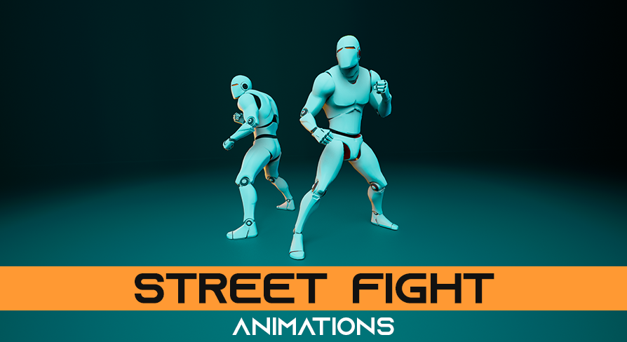 Street Fight Animations in Animations - UE Marketplace