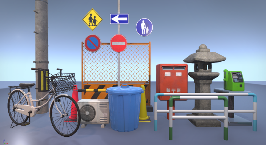Street Props in Props - UE Marketplace