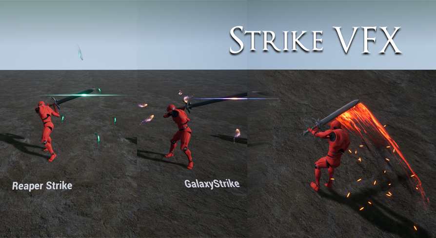 Strike VFX in Visual Effects - UE Marketplace