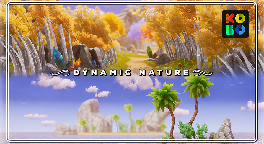 Stylized - Dynamic Nature in Environments - UE Marketplace
