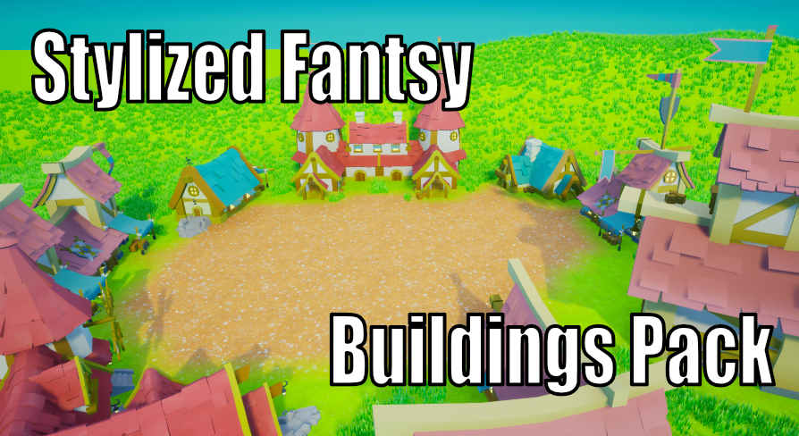 Stylized Fantasy Buildings Pack in Props - UE Marketplace