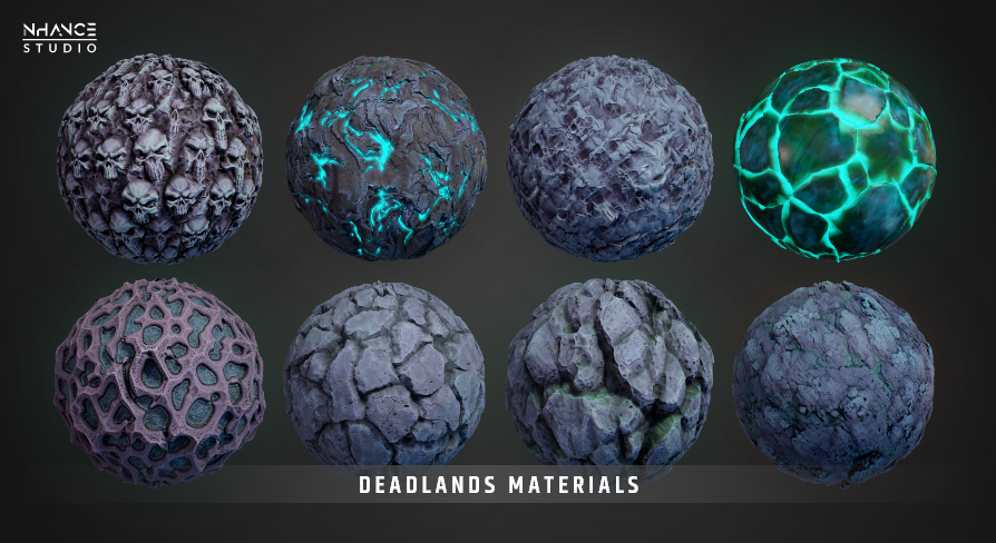 Stylized Fantasy Deadlands Materials Pack in Materials - UE Marketplace