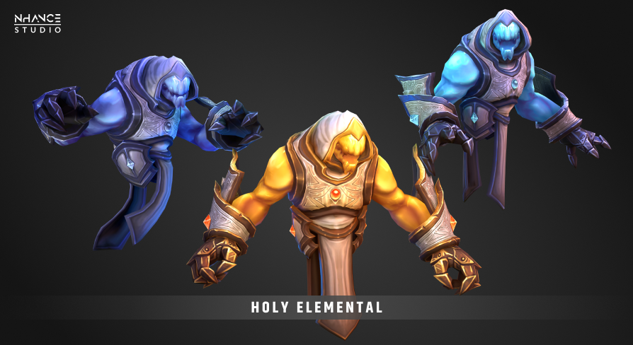 Stylized Fantasy Holy Elemental in Characters - UE Marketplace