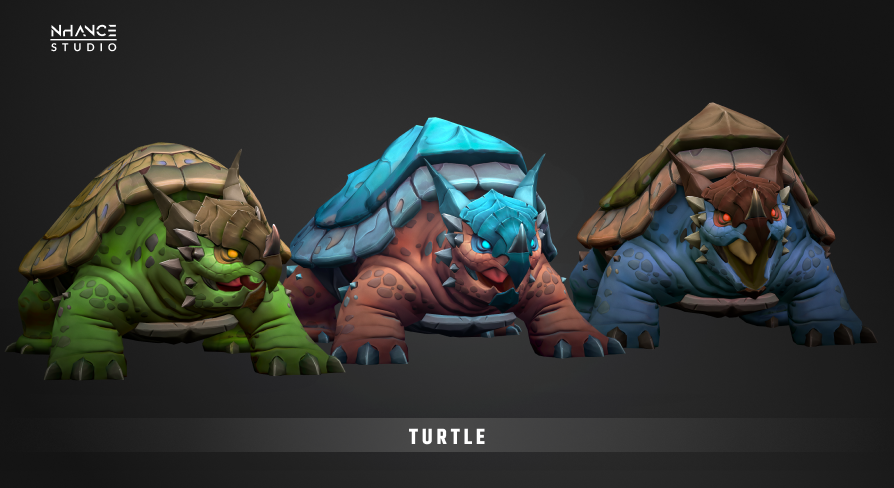 Stylized Fantasy Turtle in Characters - UE Marketplace