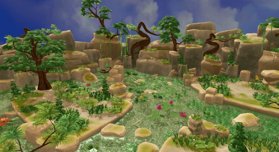 Stylized Fantasy Vegetation 6 in Props - UE Marketplace