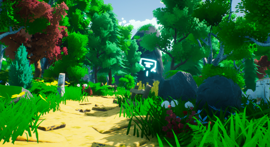 Stylized Forest Landscape + Low poly Forest Vol.1 + Vol.2 in ...