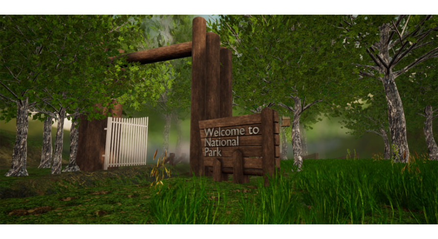 Stylized Forest Park Props Pack Vol.1：プロップ・小物 - UE マーケットプレイス