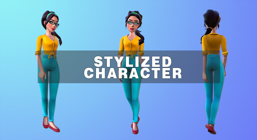 Stylized Girl in Characters - UE Marketplace