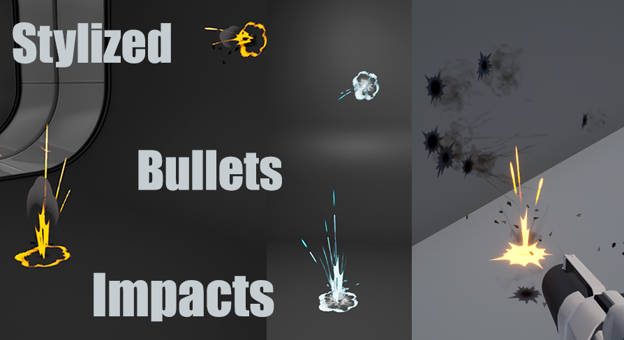 Stylized Impacts VFX in Visual Effects - UE Marketplace