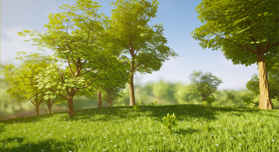 Stylized Landscape VOL.01 in Materials - UE Marketplace