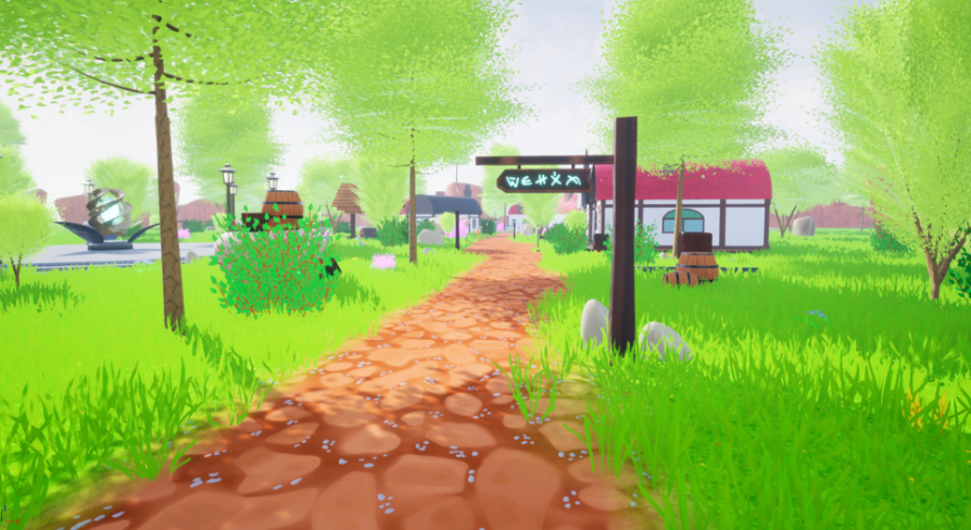 Stylized Little Village in Environments - UE Marketplace