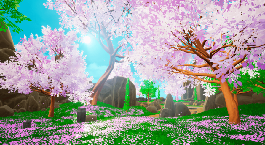 Stylized Mountain Ruins in Environments - UE Marketplace