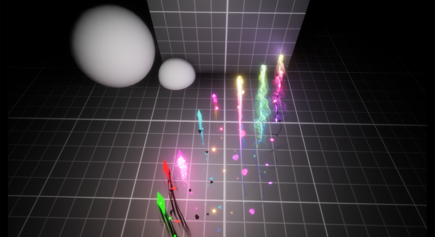 Stylized Projectiles, 카테고리 이펙트 - UE 마켓플레이스