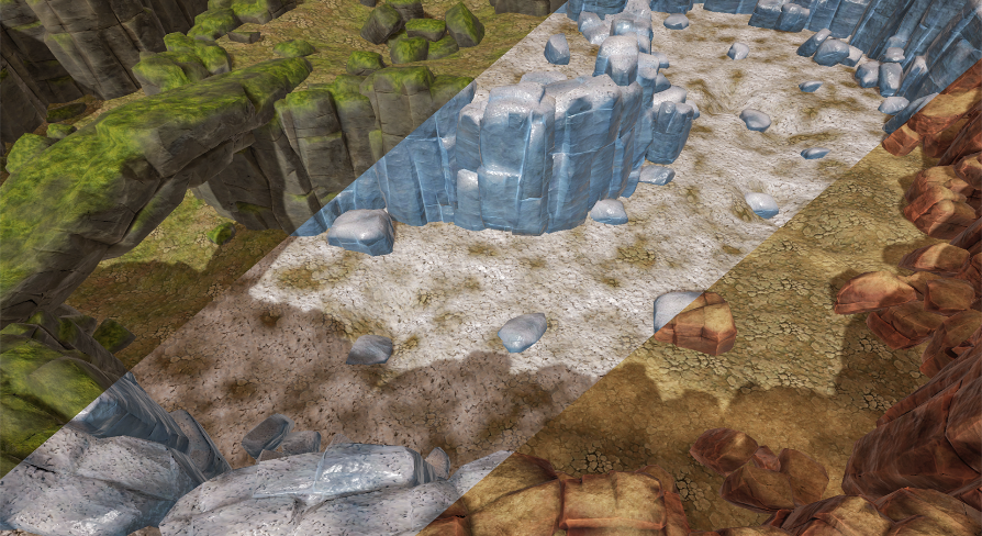 Stylized Rocks and Boulders in Props - UE Marketplace