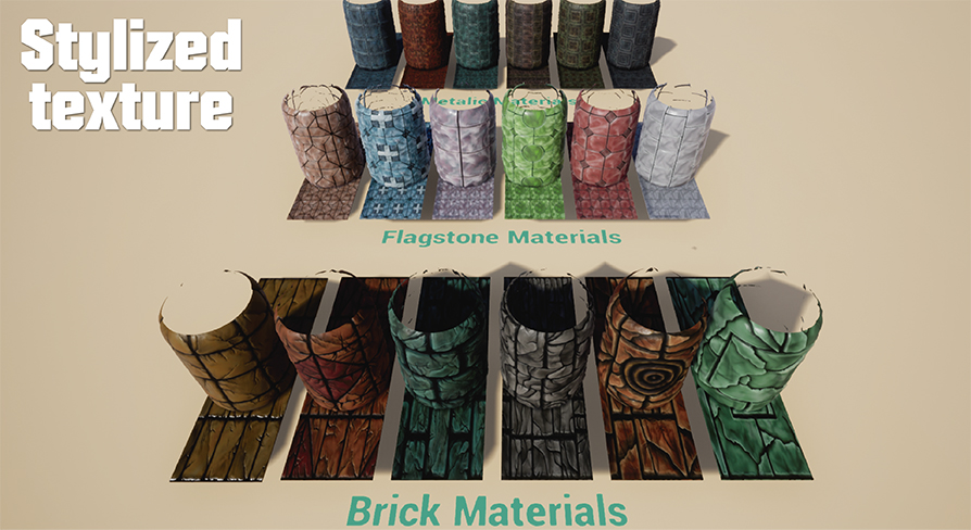 STYLIZED TEXTURE in Materials - UE Marketplace
