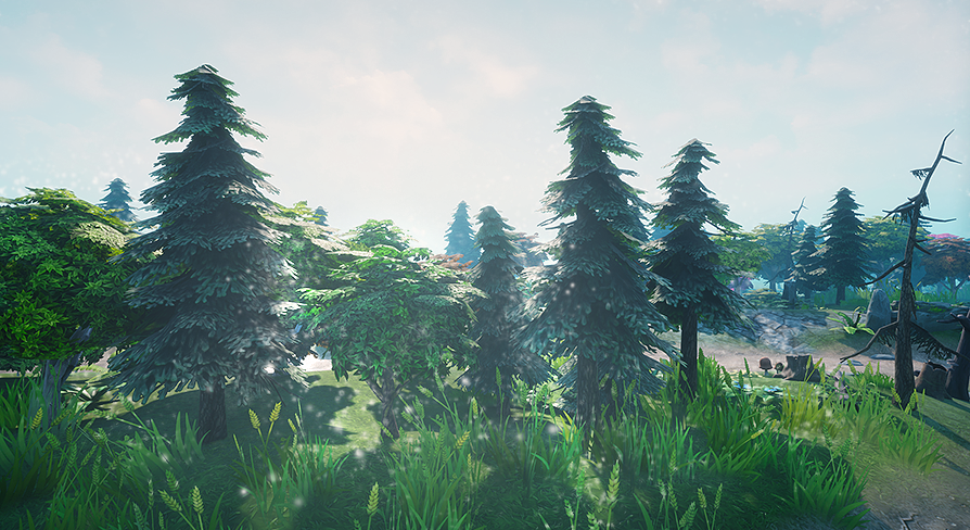 Stylized Vegetation Pack in Environments - UE Marketplace