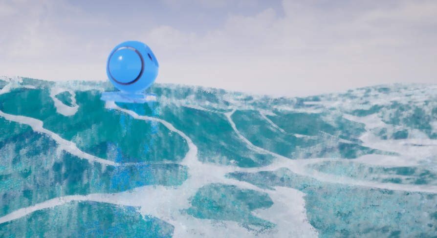 Stylized Water Surface in Materials - UE Marketplace