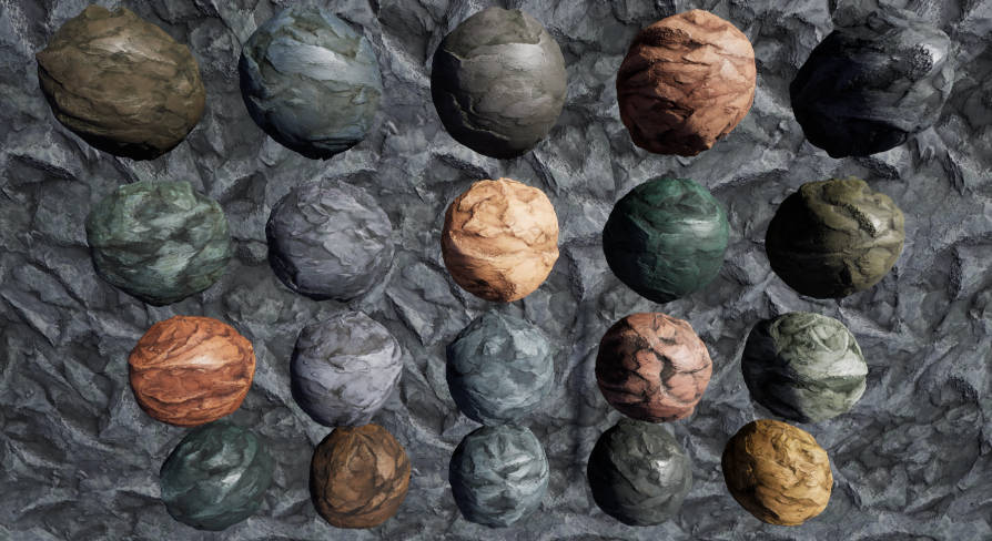 Stylized rock in Materials - UE Marketplace
