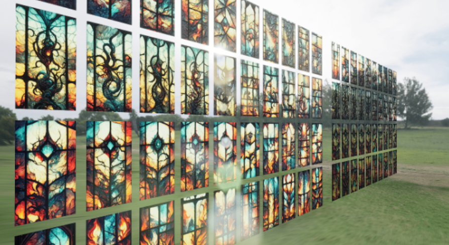 Sublime Stained Glass Materials: Pack 03 in Materials - UE Marketplace