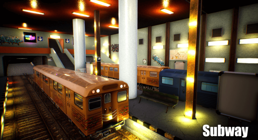 Subway in Props - UE Marketplace