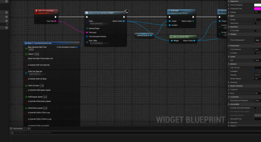 Sue Text Animation in Blueprints - UE Marketplace