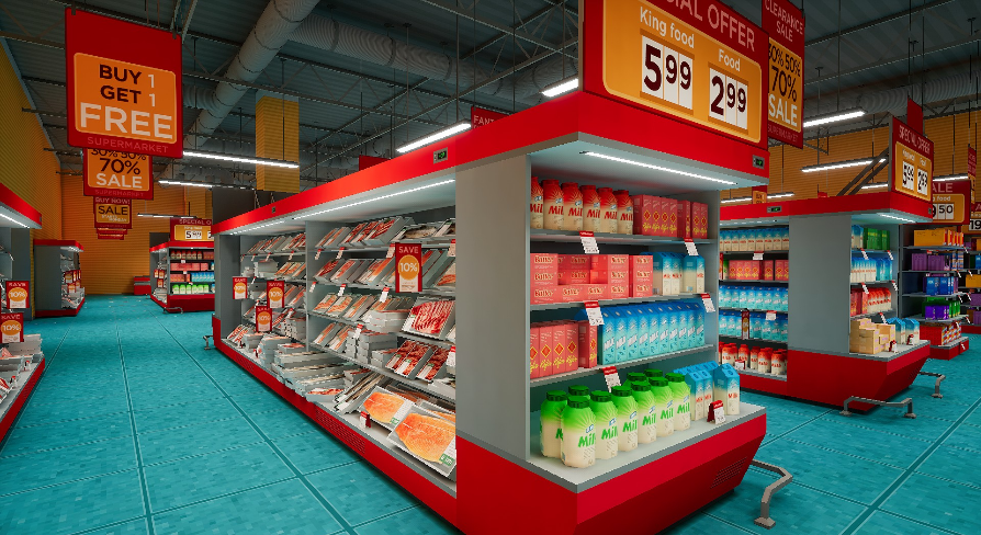 Supermarket Interior In Environments UE Marketplace supermarket-interior-in-environments-ue-marketplace