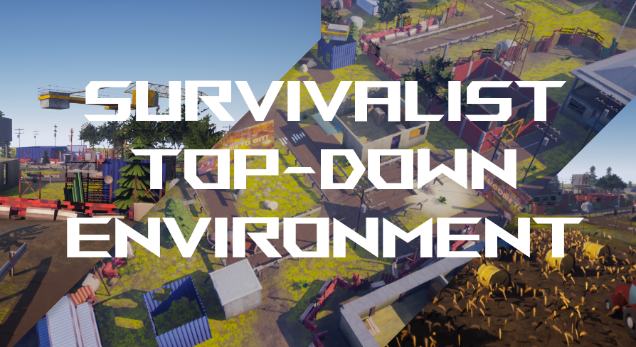 Survivalist Top-Down Environment, 카테고리 소품 - UE 마켓플레이스