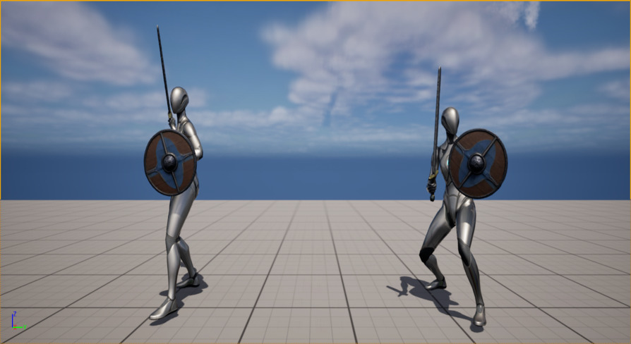 Sword Fighting Animation in Animations - UE Marketplace