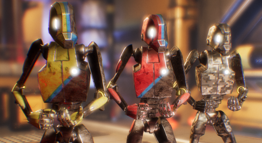 Sword Robot 2 in Characters - UE Marketplace