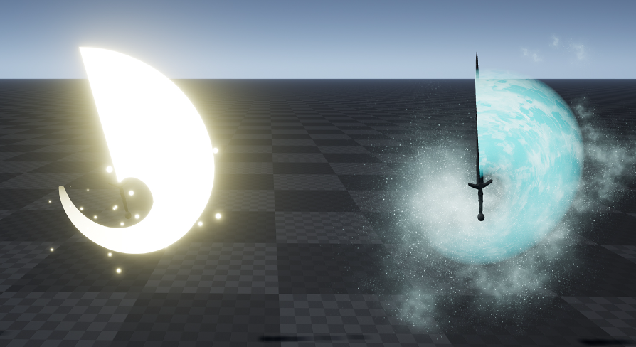 Sword Trail Fx Set in Visual Effects - UE Marketplace